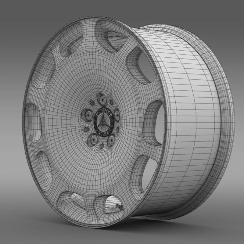 Mercedes Maybach Rim - 3D Model by Creative Idea Studio