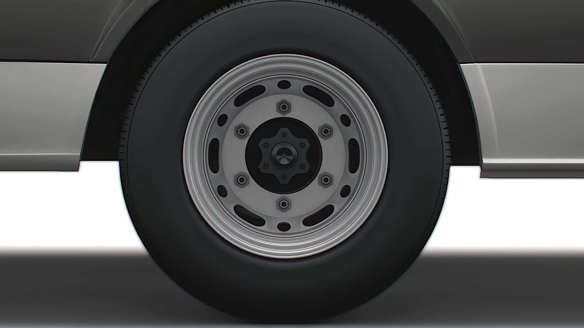 Mercedes Sprinter Cargo Van 2008 Wheel - 3D Model by Creative Idea Studio