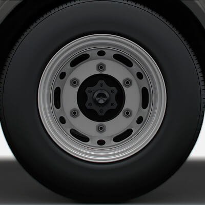 Mercedes Sprinter Cargo Van 2008 Wheel - 3D Model by Creative Idea Studio