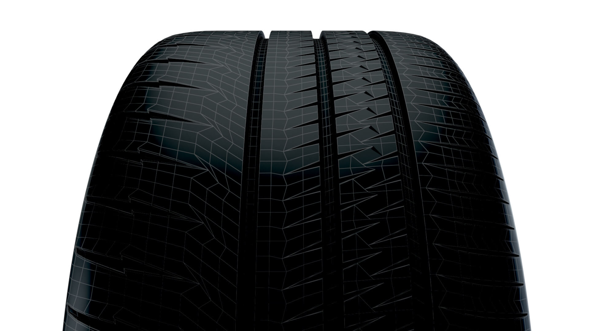 Michelin Pilot Sport Cup Tire - 3D Model by Creative Idea Studio