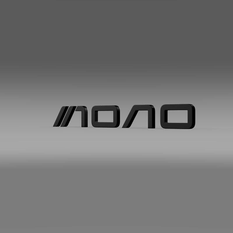 Mono - 3D Model by Creative Idea Studio