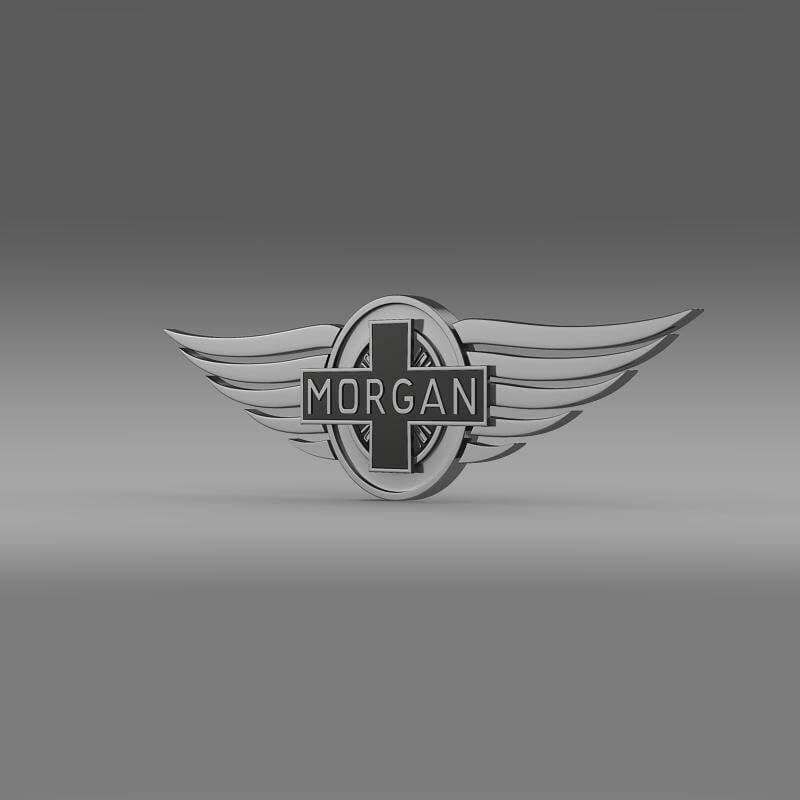Morgan Logo - 3D Model by Creative Idea Studio