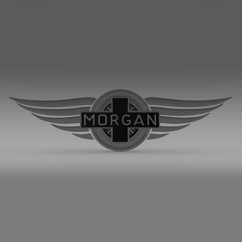 Morgan Logo - 3D Model by Creative Idea Studio