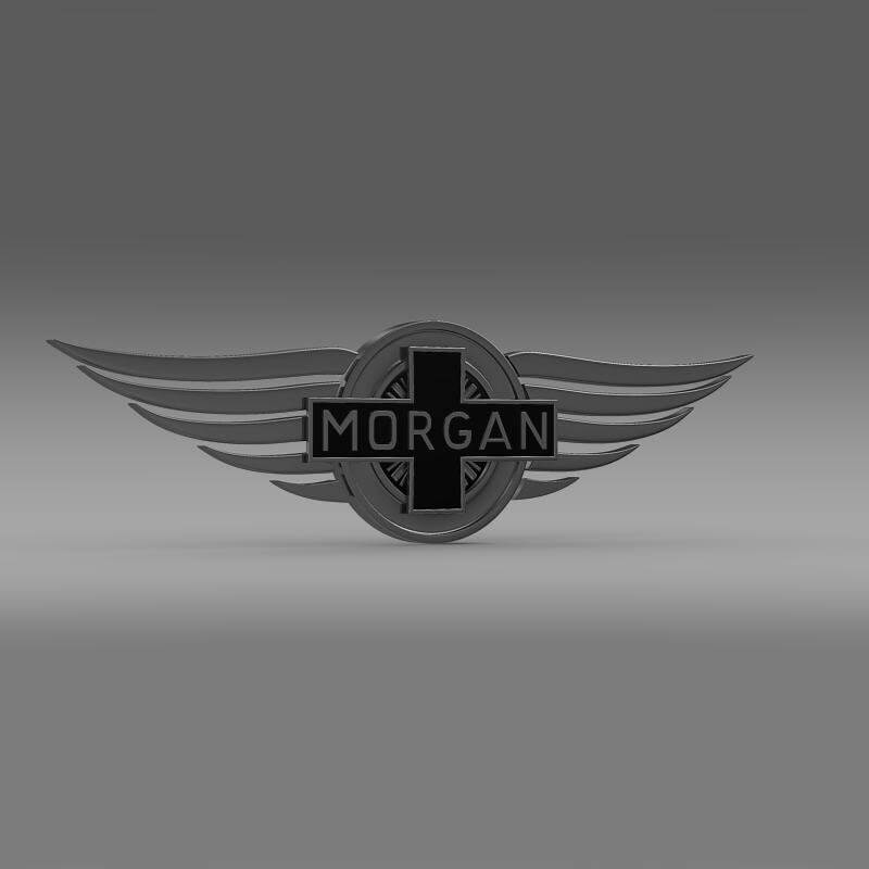 Morgan Logo - 3D Model by Creative Idea Studio