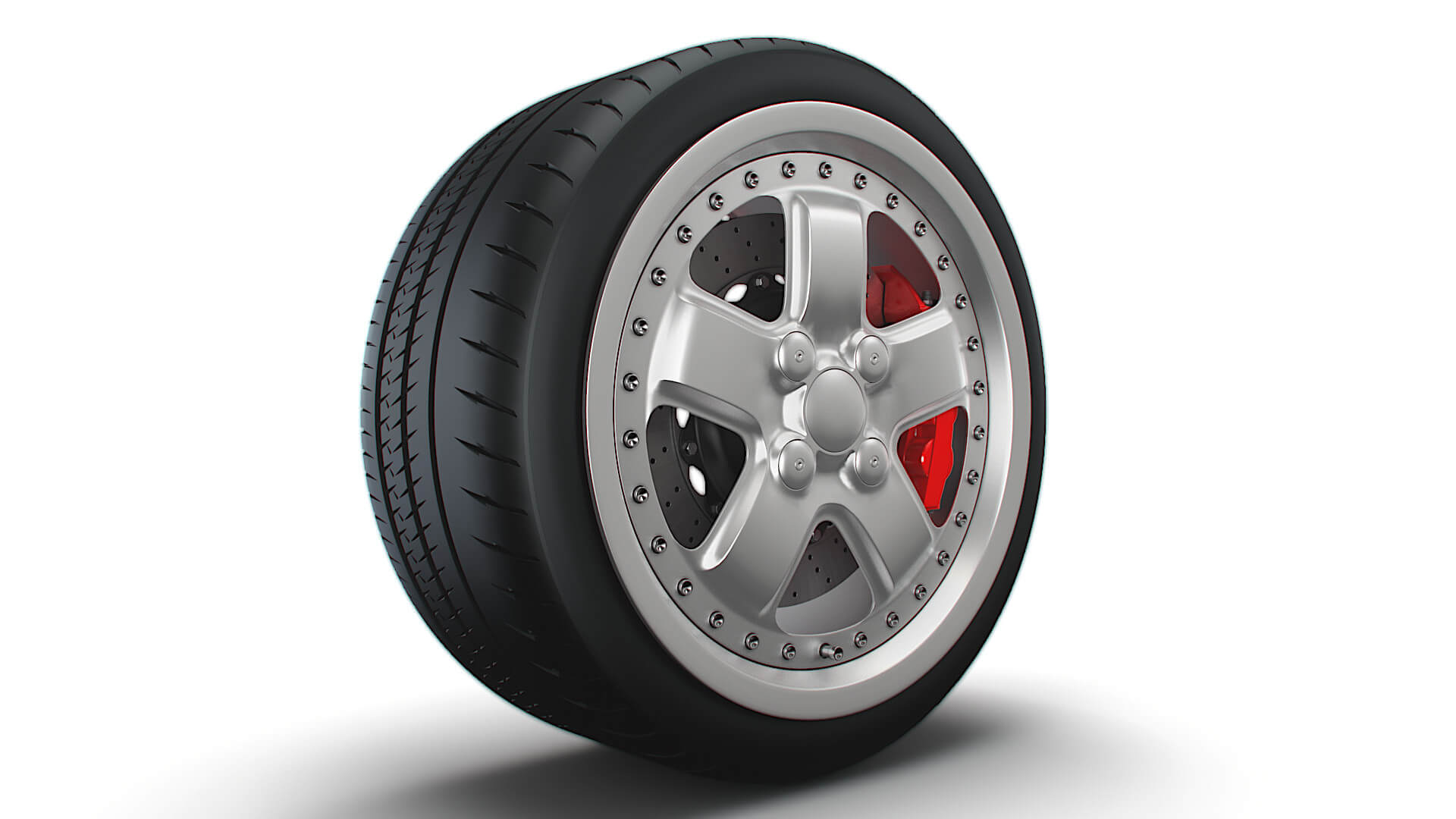 Mugen MR5 Wheel - 3D Model by Creative Idea Studio