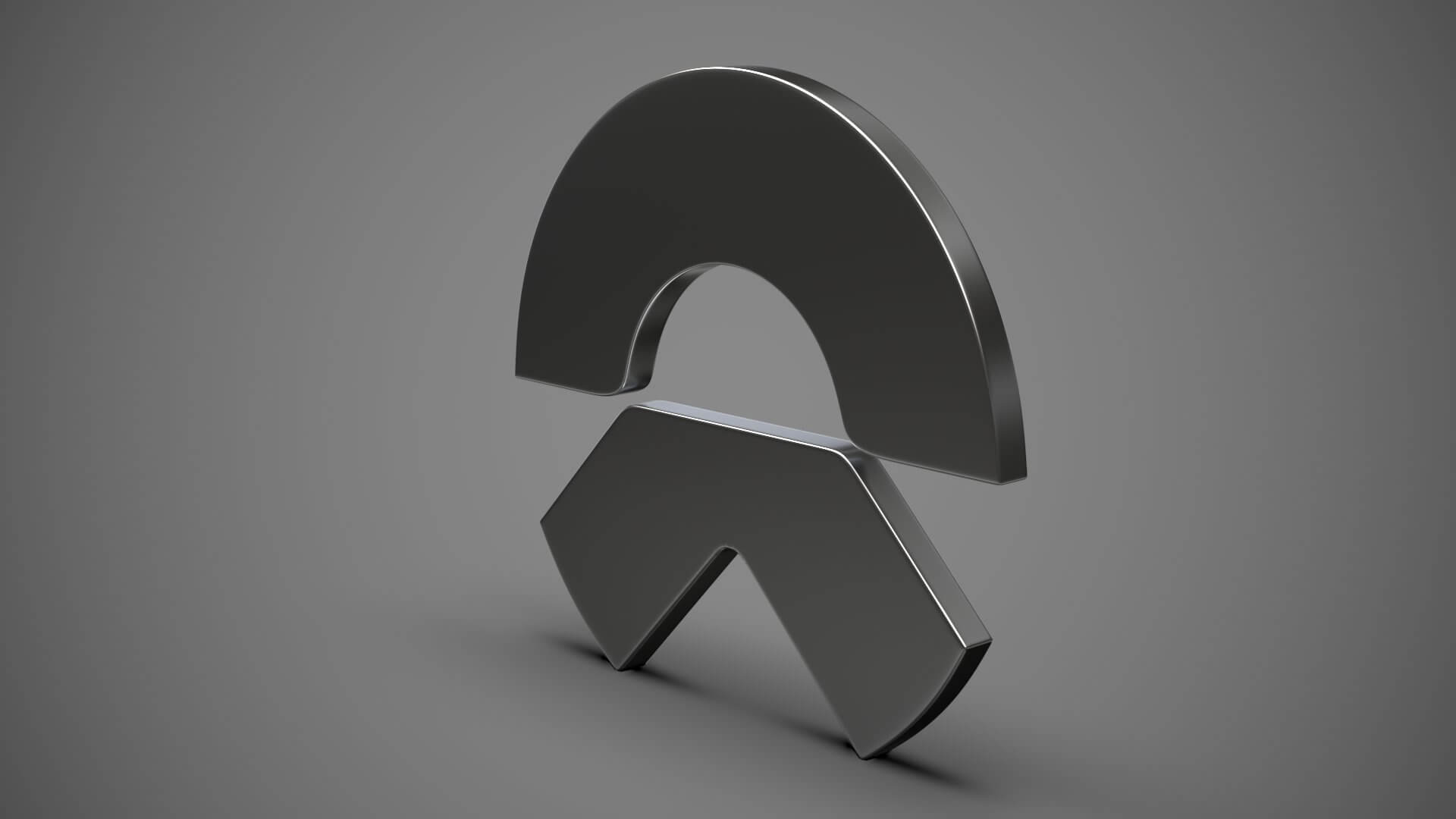 NIO Logo - 3D Model by Creative Idea Studio
