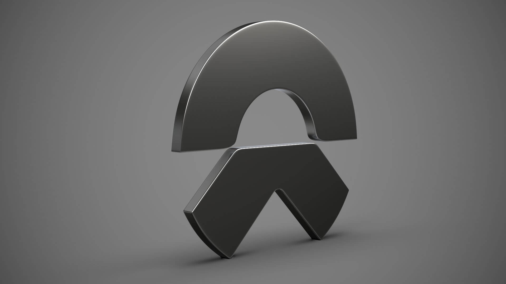 NIO Logo - 3D Model by Creative Idea Studio