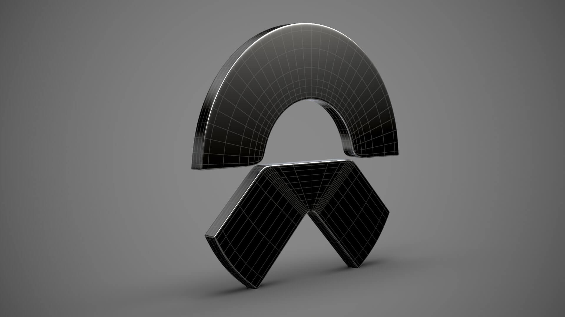 NIO Logo - 3D Model by Creative Idea Studio