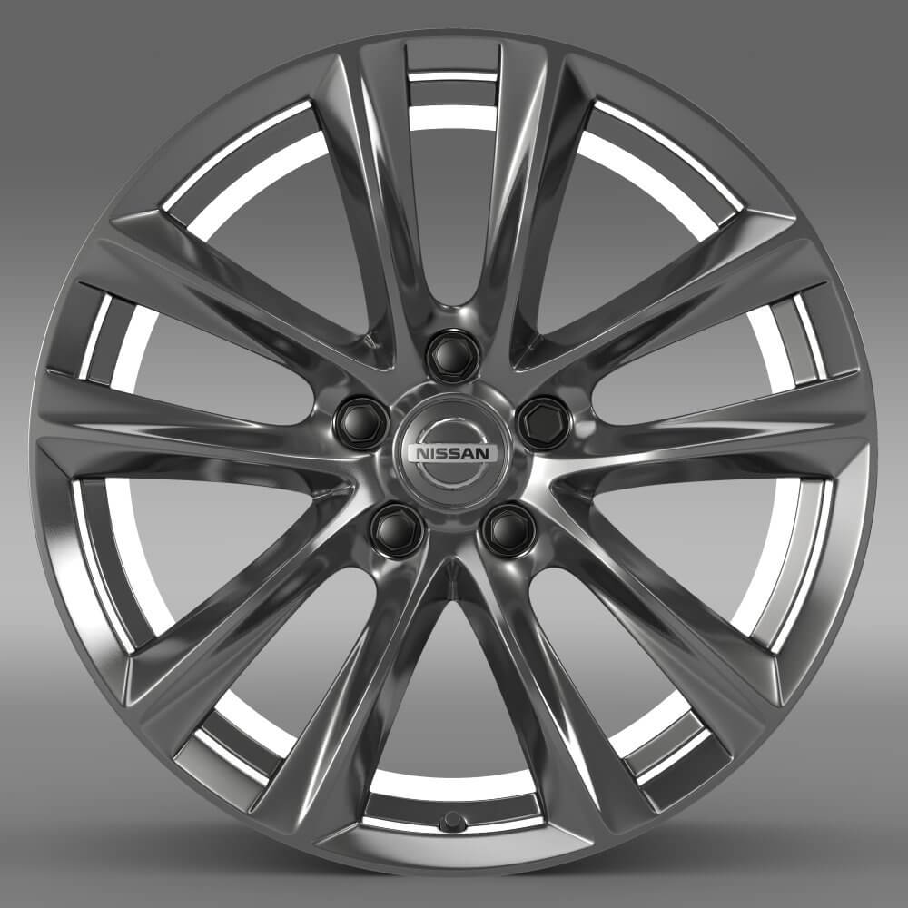 Nissan Fuga Hybrid Rim 2015 - 3D Model by Creative Idea Studio