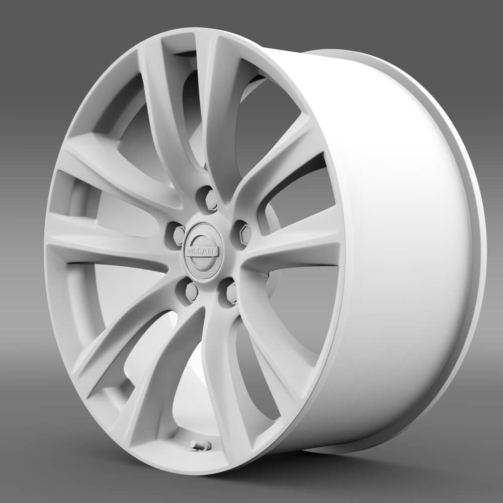 Nissan Fuga Hybrid Rim 2015 - 3D Model by Creative Idea Studio