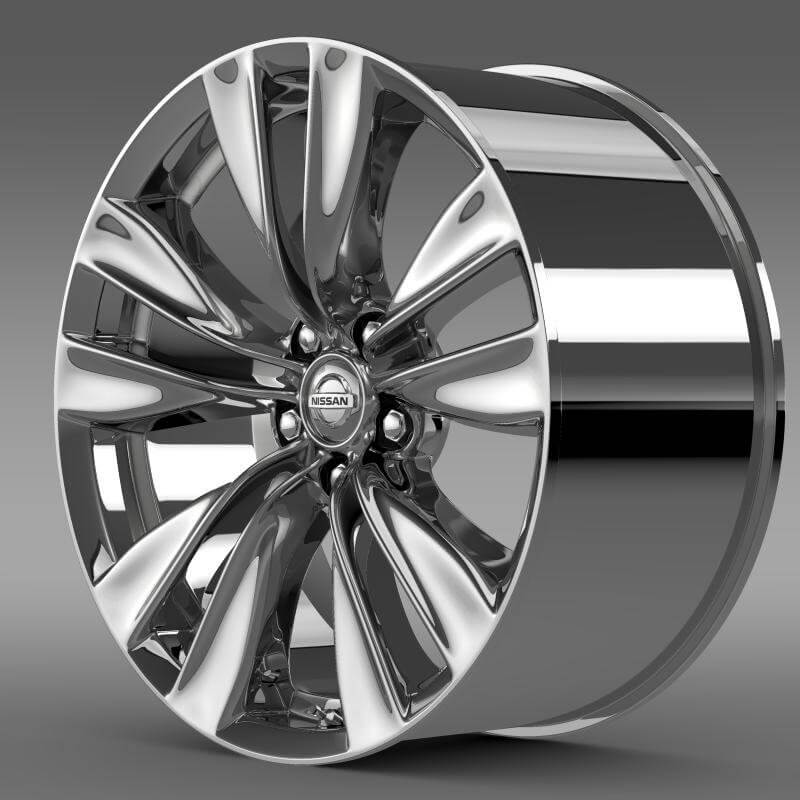 Nissan Fuga Rim - 3D Model by Creative Idea Studio