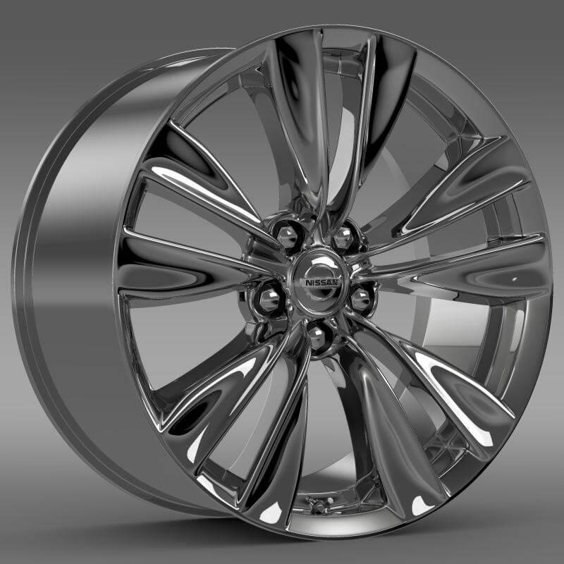 Nissan Fuga Rim - 3D Model by Creative Idea Studio