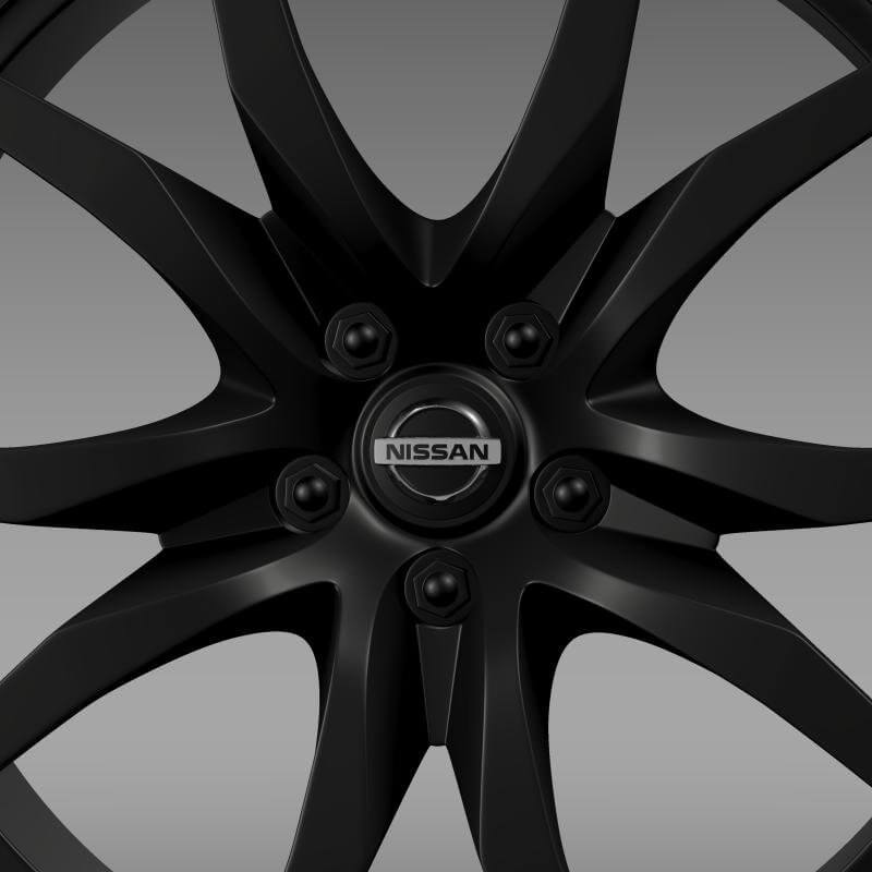 Nissan GTR Rim - 3D Model by Creative Idea Studio