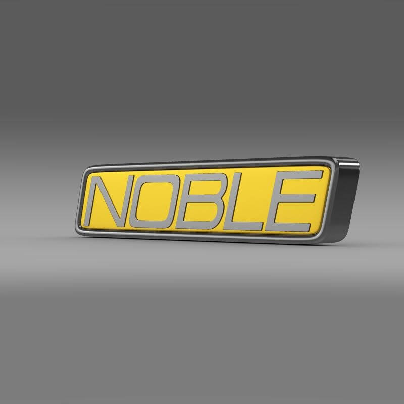 Noble Logo - 3D Model by Creative Idea Studio