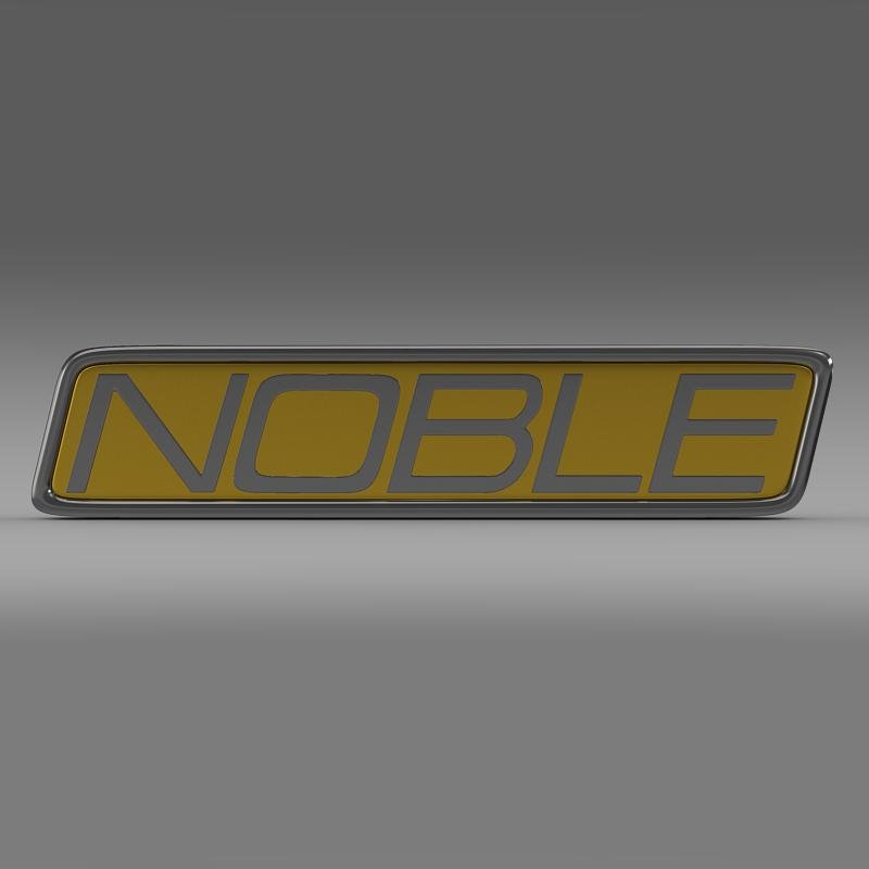 Noble Logo - 3D Model by Creative Idea Studio