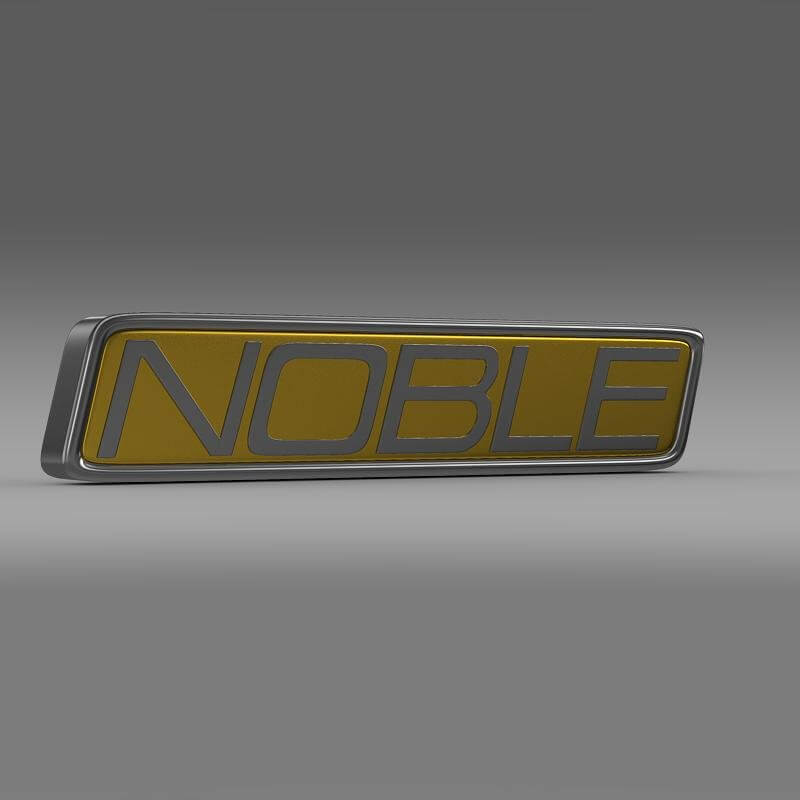 Noble Logo - 3D Model by Creative Idea Studio