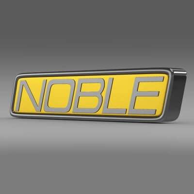 Noble Logo - 3D Model by Creative Idea Studio
