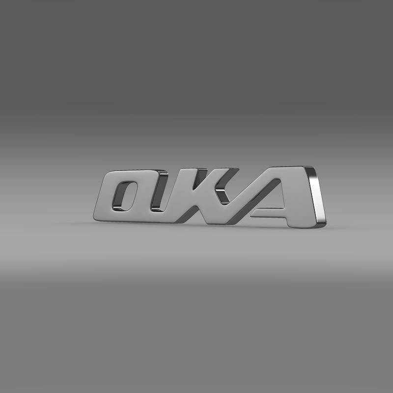 OKA Logo - 3D Model by Creative Idea Studio