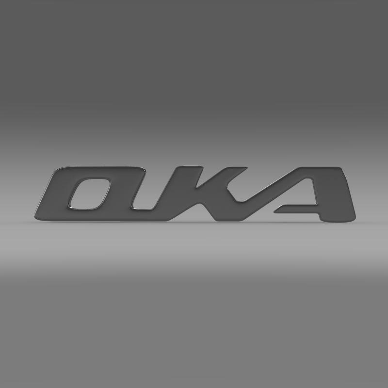 OKA Logo - 3D Model by Creative Idea Studio