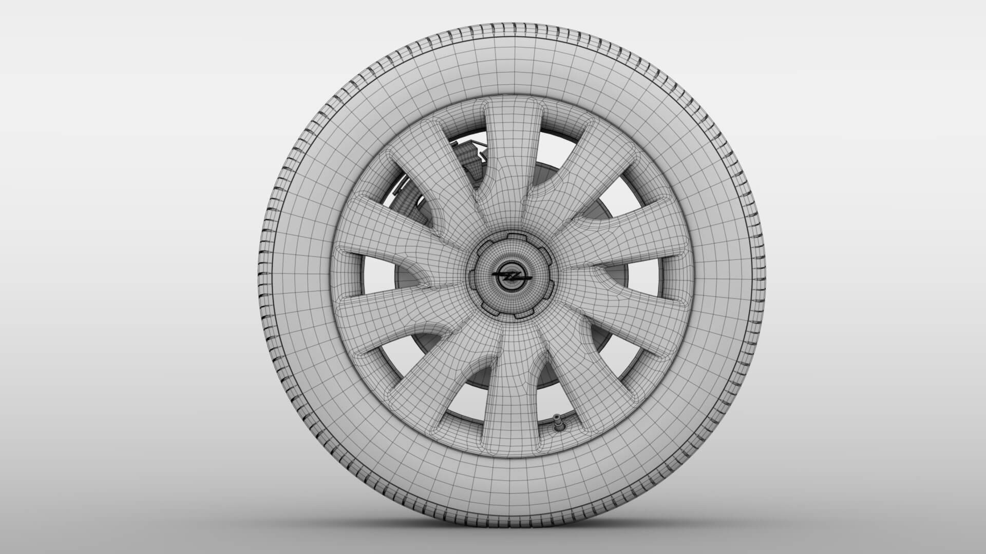 Opel Combo Wheel 2015 - 3D Model by Creative Idea Studio