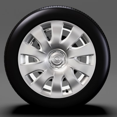 Opel Combo Wheel 2015 - 3D Model by Creative Idea Studio