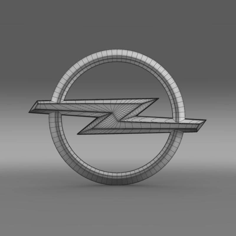 Opel Logo - 3D Model by Creative Idea Studio