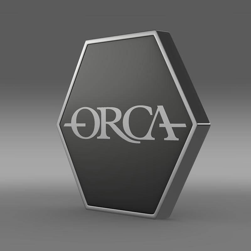 Orca Logo - 3D Model by Creative Idea Studio