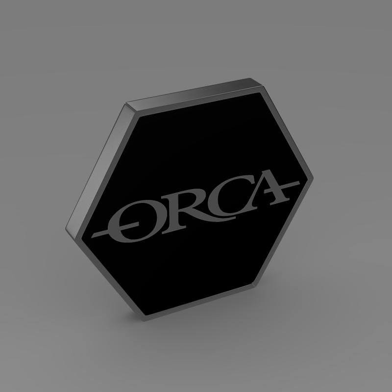 Orca Logo - 3D Model by Creative Idea Studio