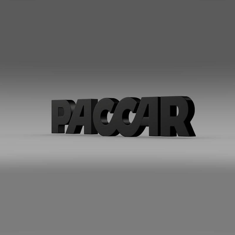 PACCAR Logo - 3D Model by Creative Idea Studio