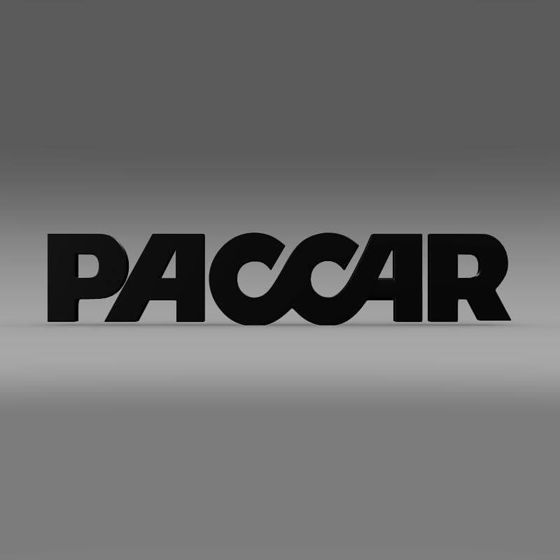 PACCAR Logo - 3D Model by Creative Idea Studio