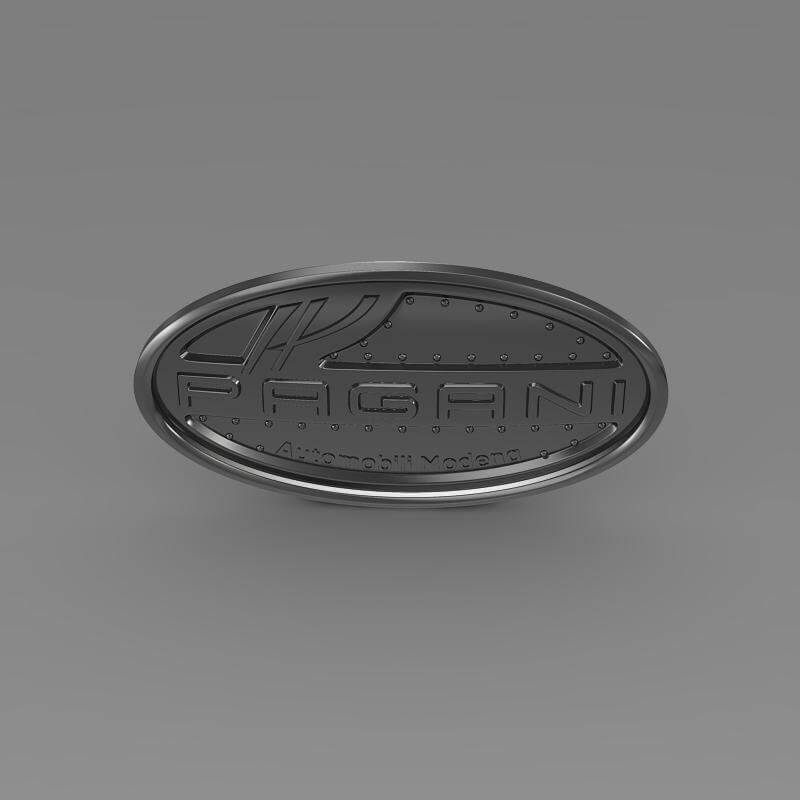 Pagani Logo - 3D Model by Creative Idea Studio