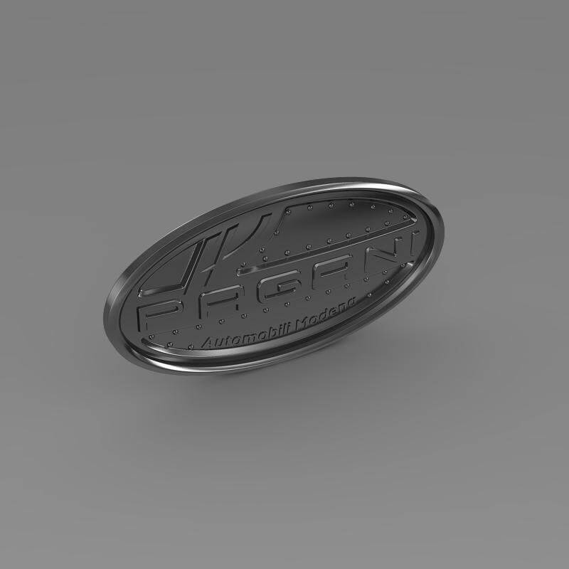 Pagani Logo - 3D Model by Creative Idea Studio