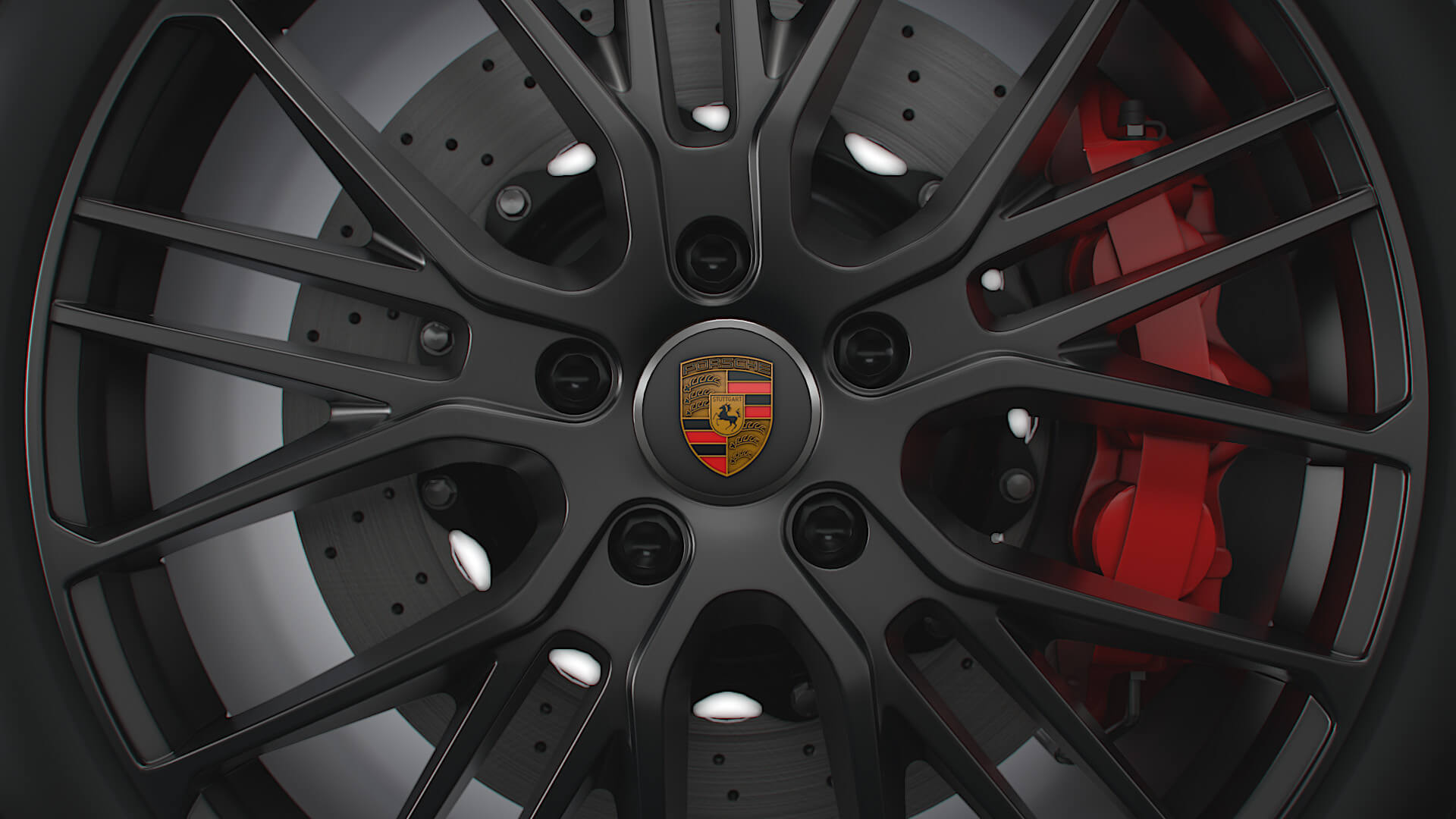 Panamera Porsche Exclusive Wheel - 3D Model by Creative Idea Studio