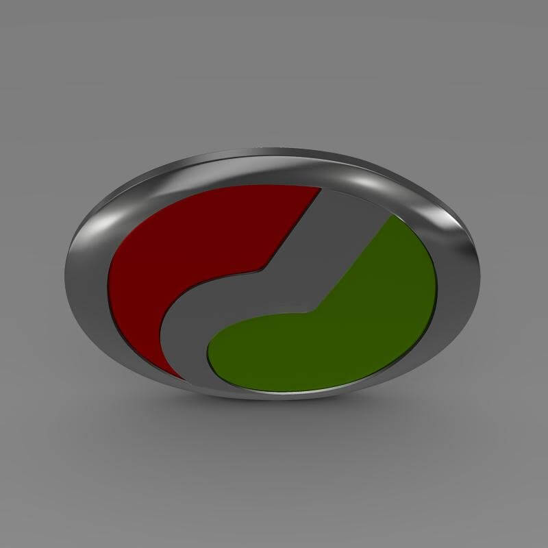 Perodua Logo - 3D Model by Creative Idea Studio