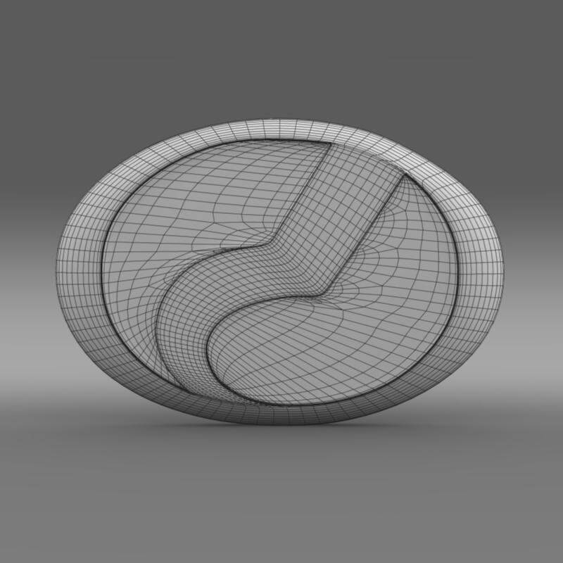 Perodua Logo - 3D Model by Creative Idea Studio