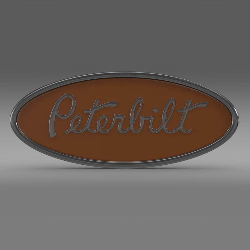 Peterbilt Logo - 3D Model by Creative Idea Studio