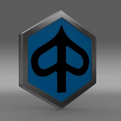 Piaggio Logo - 3D Model by Creative Idea Studio