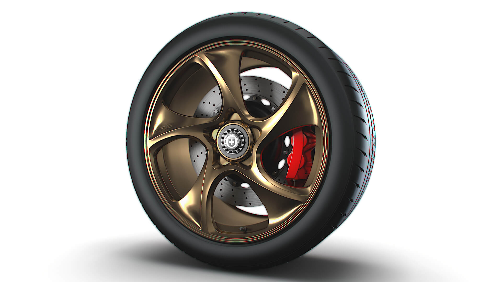 Porsche 911 GT3 HRE Wheel - 3D Model by Creative Idea Studio