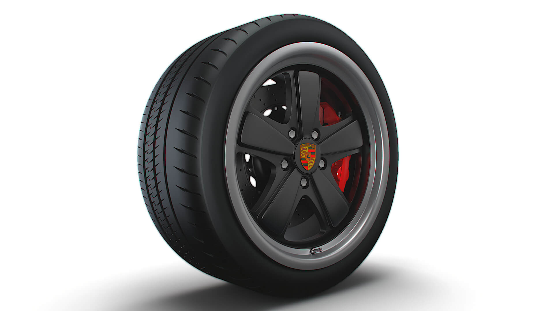 Porsche 911 Iconic Sport Classic Wheel - 3D Model by Creative Idea Studio