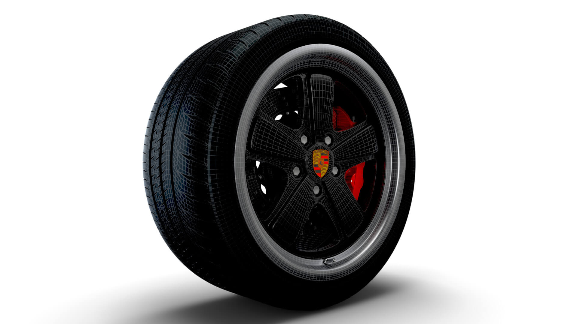 Porsche 911 Iconic Sport Classic Wheel - 3D Model by Creative Idea Studio