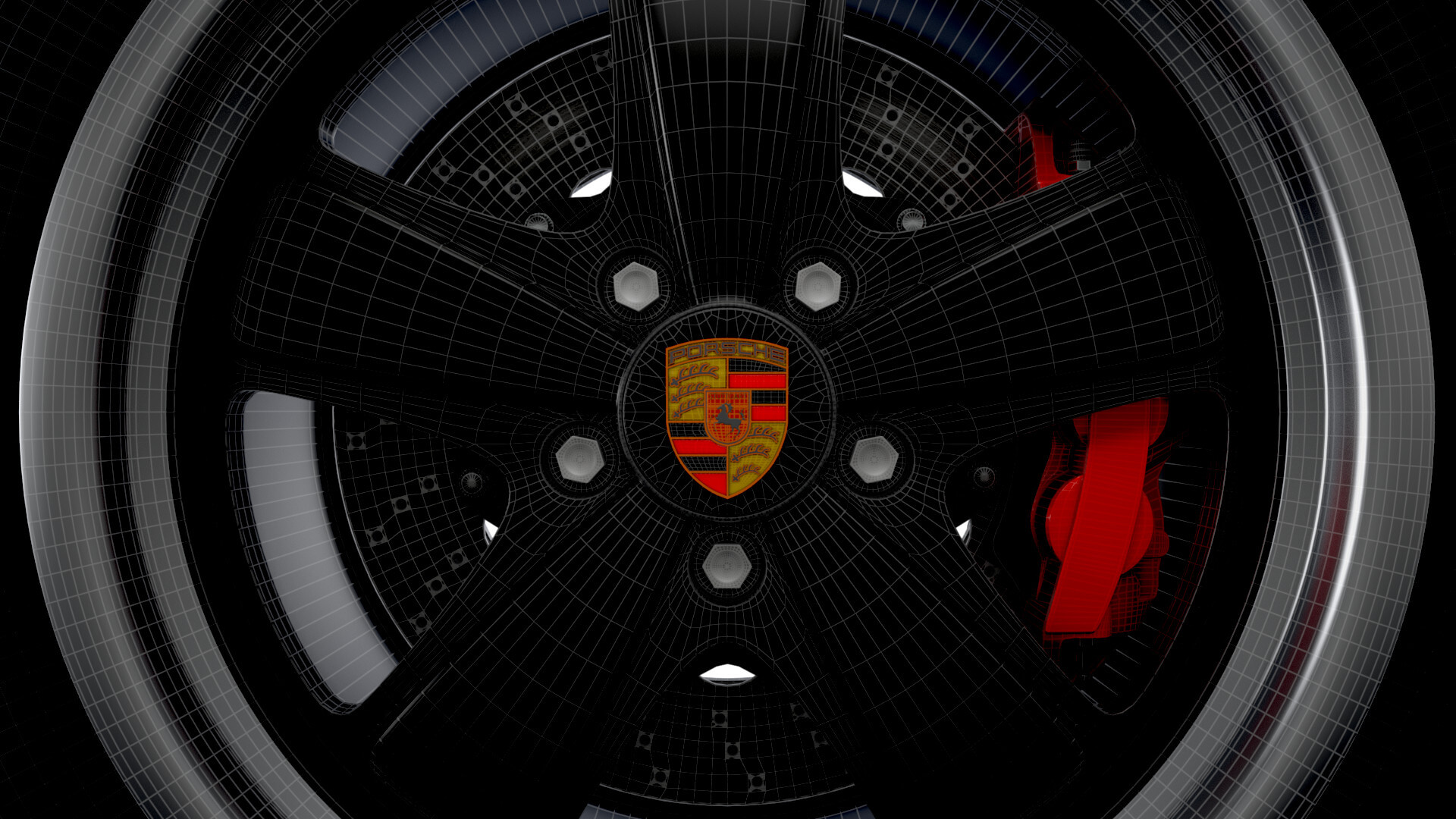 Porsche 911 Iconic Sport Classic Wheel - 3D Model by Creative Idea Studio
