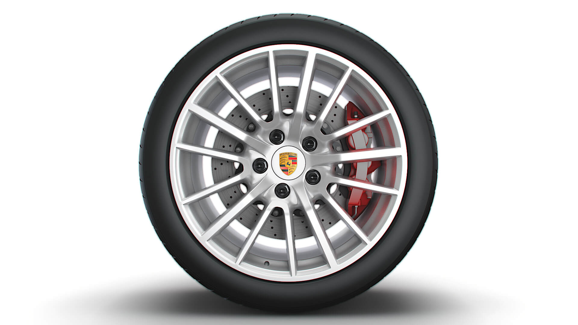 Porsche 997 911 Exclusive Wheel - 3D Model by Creative Idea Studio