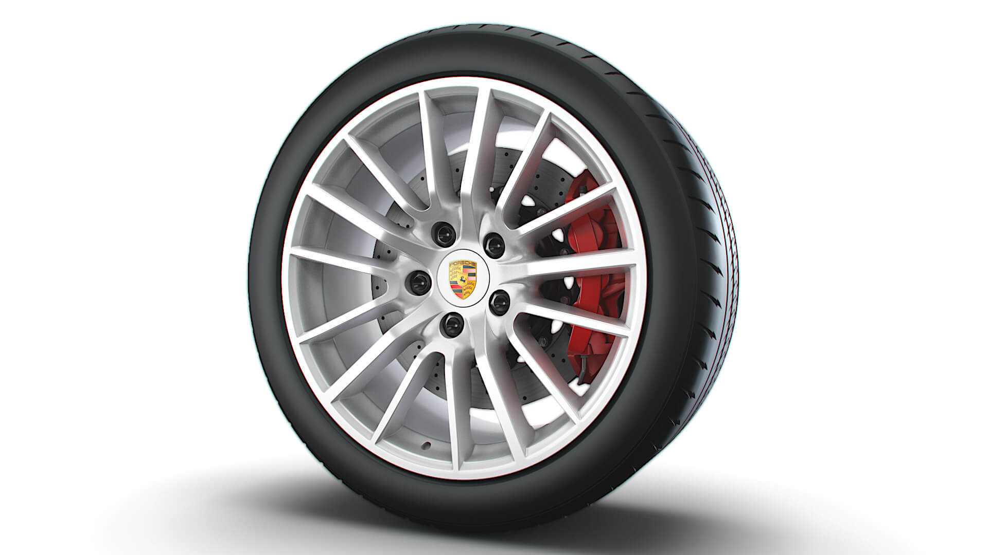 Porsche 997 911 Exclusive Wheel - 3D Model by Creative Idea Studio