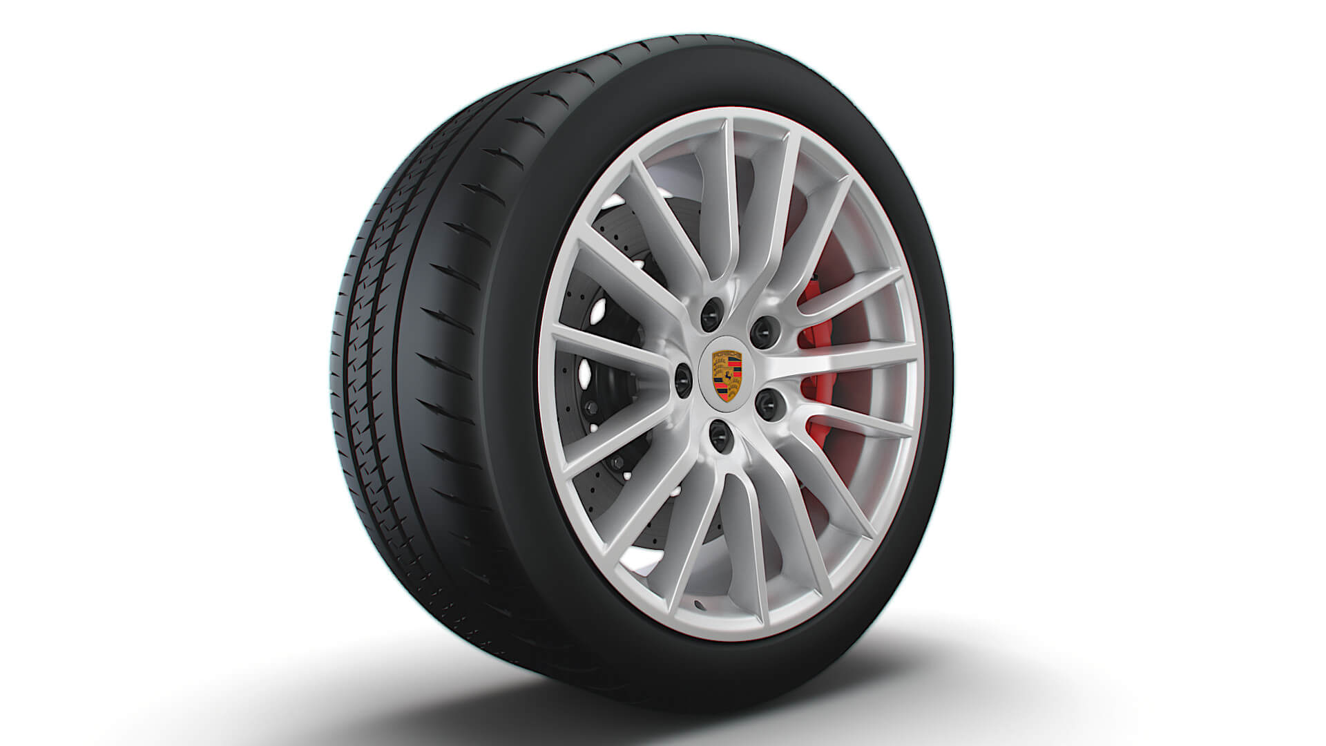 Porsche 997 911 Exclusive Wheel - 3D Model by Creative Idea Studio