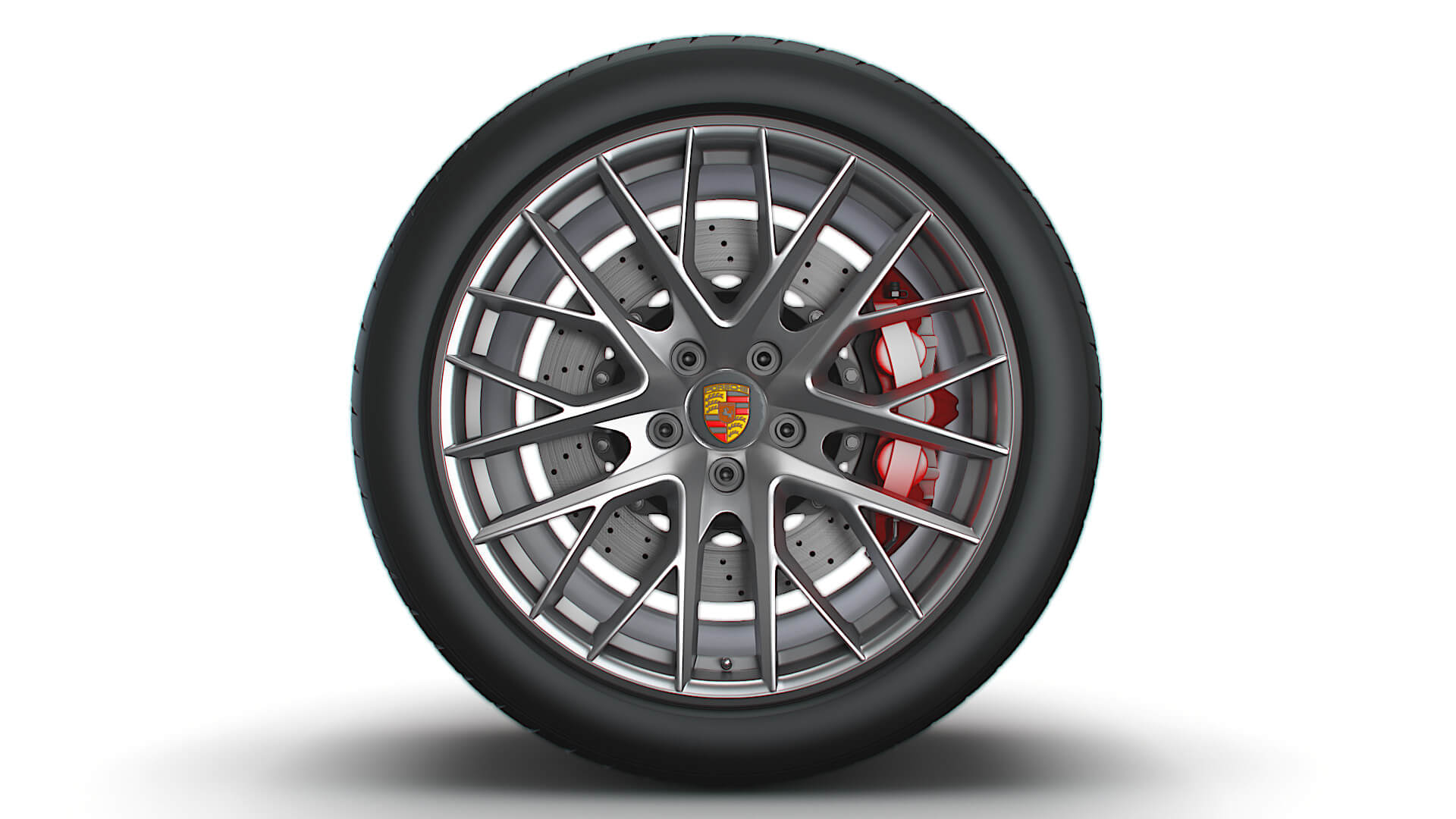 Porsche Panamera Wheel - 3D Model by Creative Idea Studio