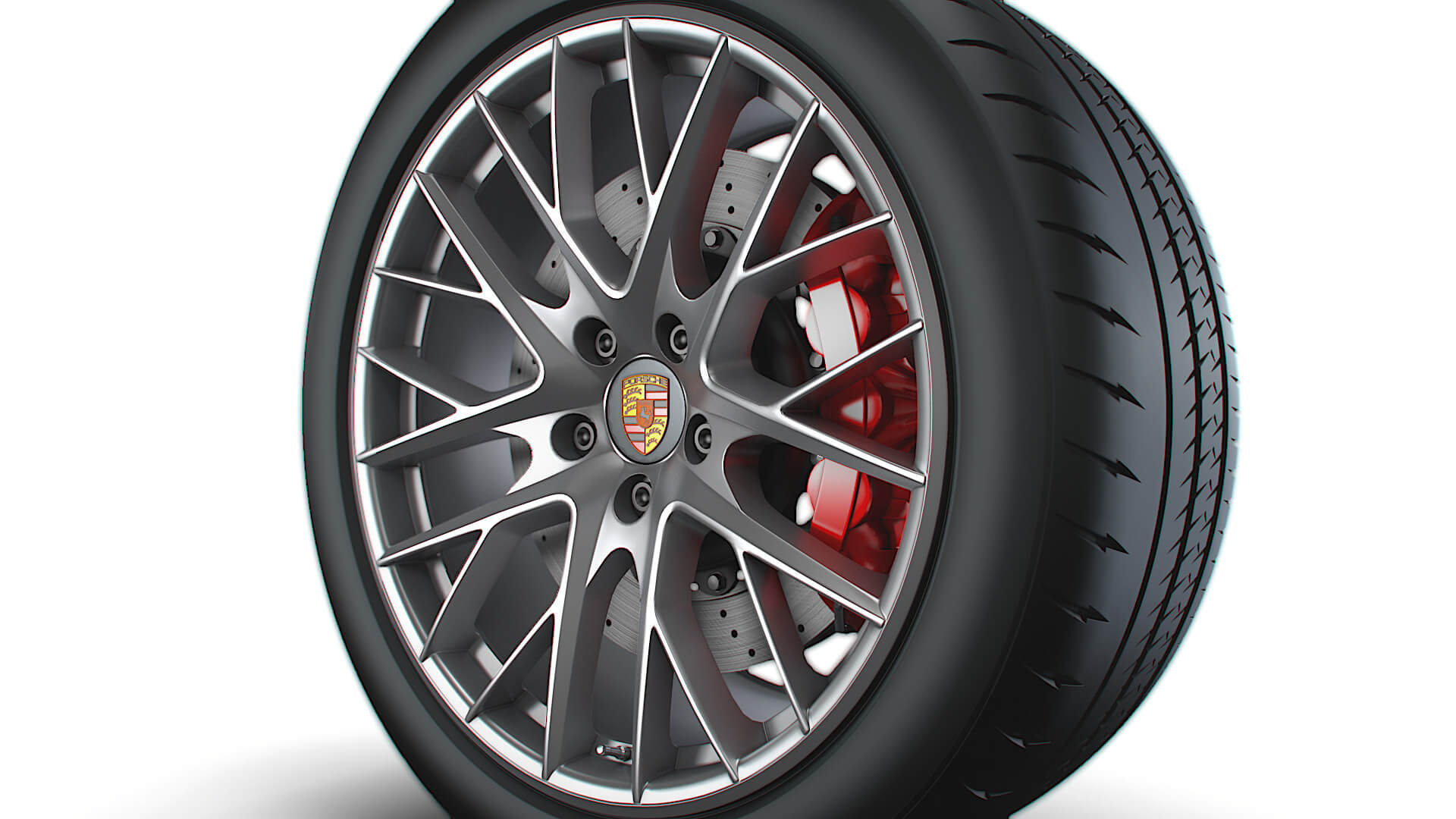 Porsche Panamera Wheel - 3D Model by Creative Idea Studio