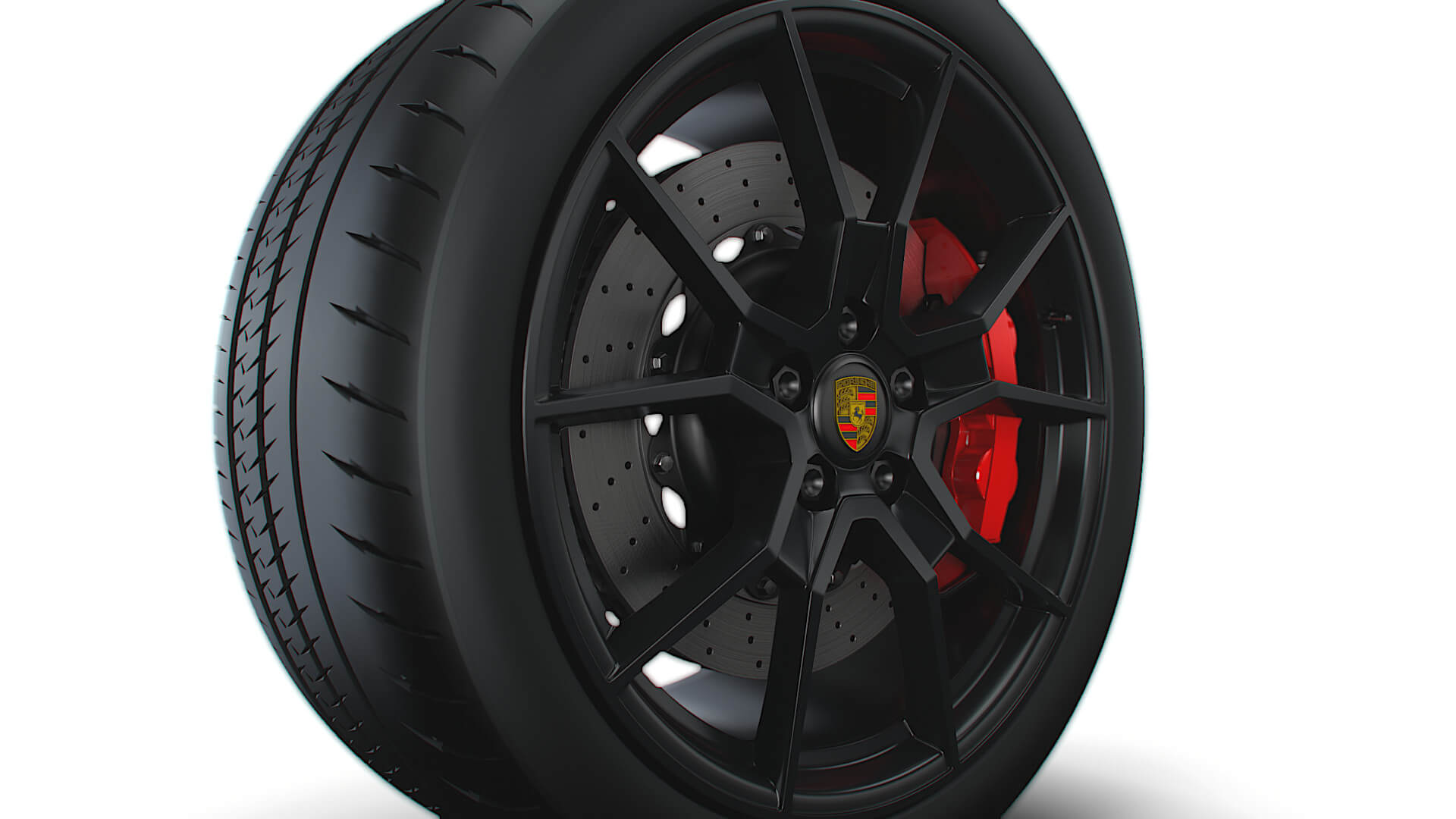 Porsche Taycan GT Wheel - 3D Model by Creative Idea Studio