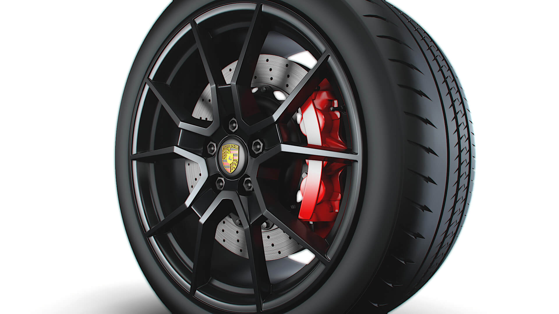 Porsche Taycan GT Wheel - 3D Model by Creative Idea Studio