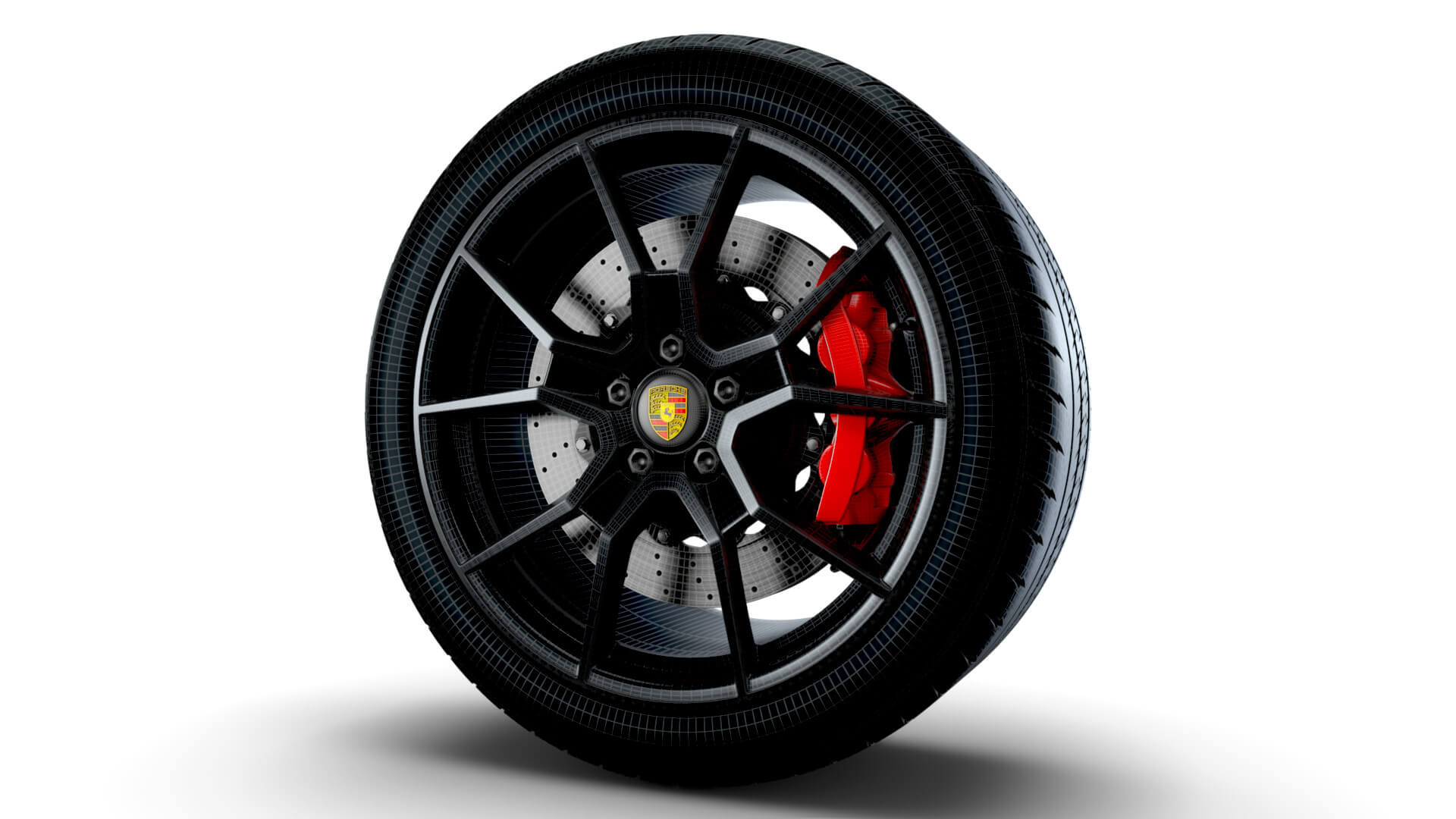 Porsche Taycan GT Wheel - 3D Model by Creative Idea Studio