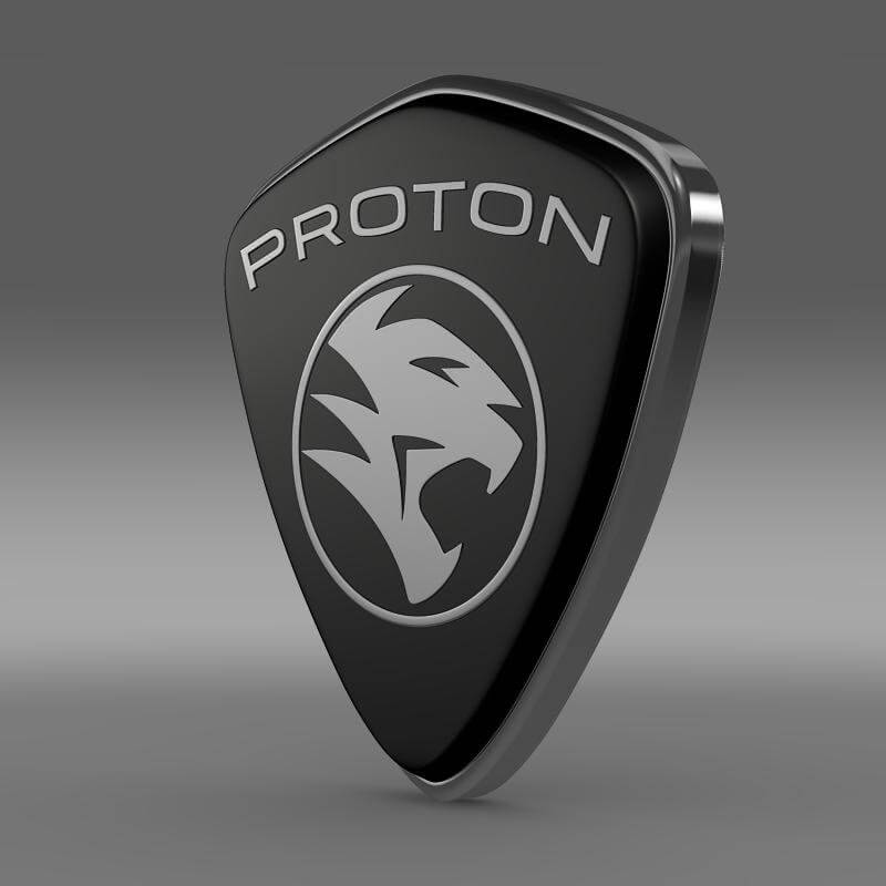 Proton Logo - 3D Model by Creative Idea Studio
